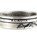 Silver Acadia National Park Coin Ring - Silver Quarter Ring - National ...