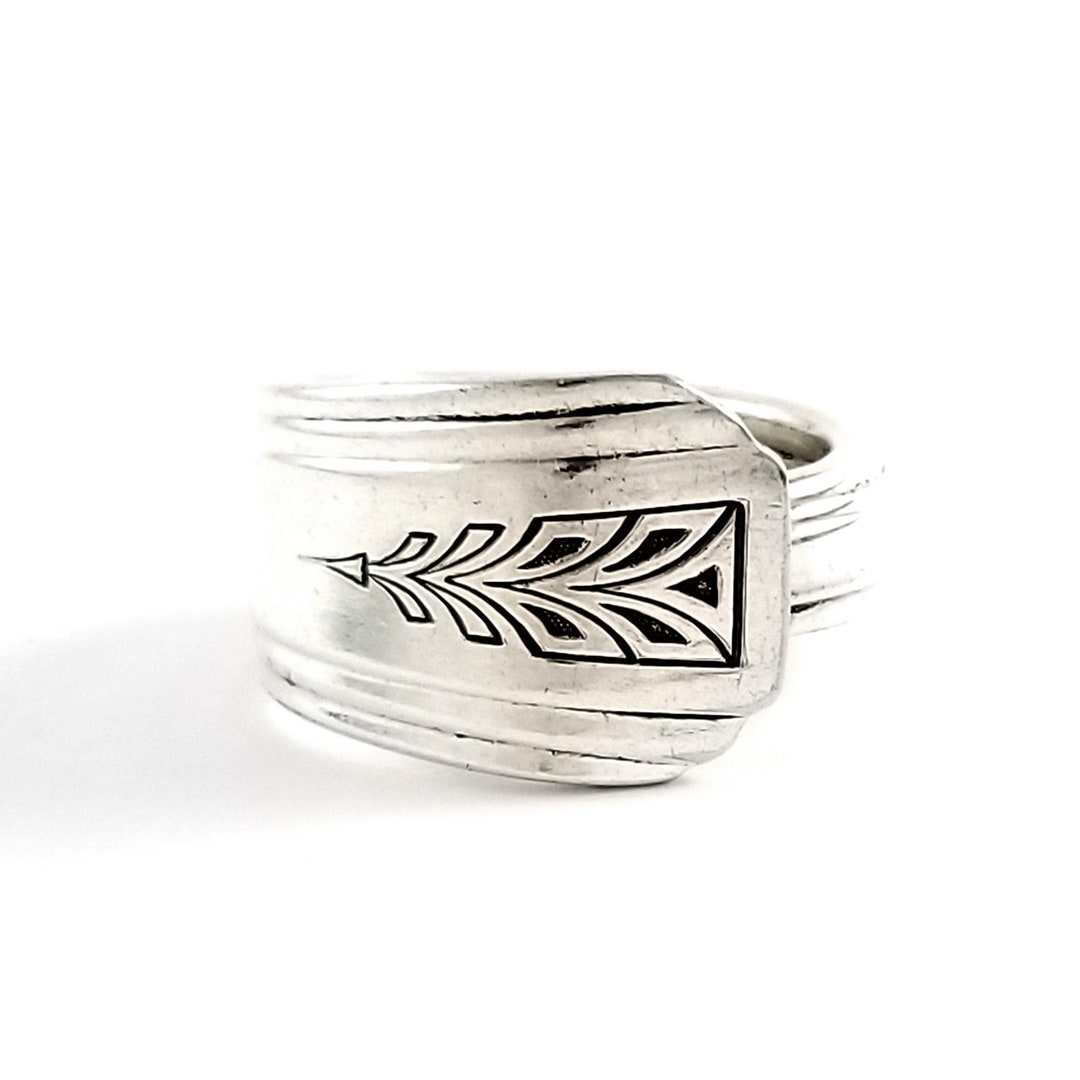 Clarion Spoon Ring Upcycled Jewelry Vintage Silverware - Etsy