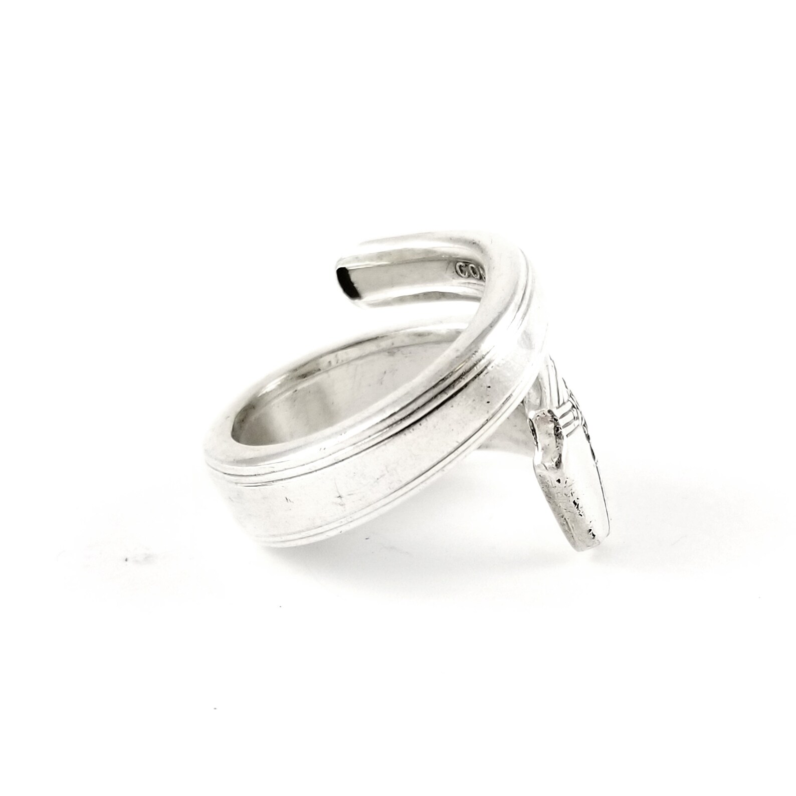 Milady Spoon Ring Wrap Around Spoon Ring Silver Spoon Ring - Etsy