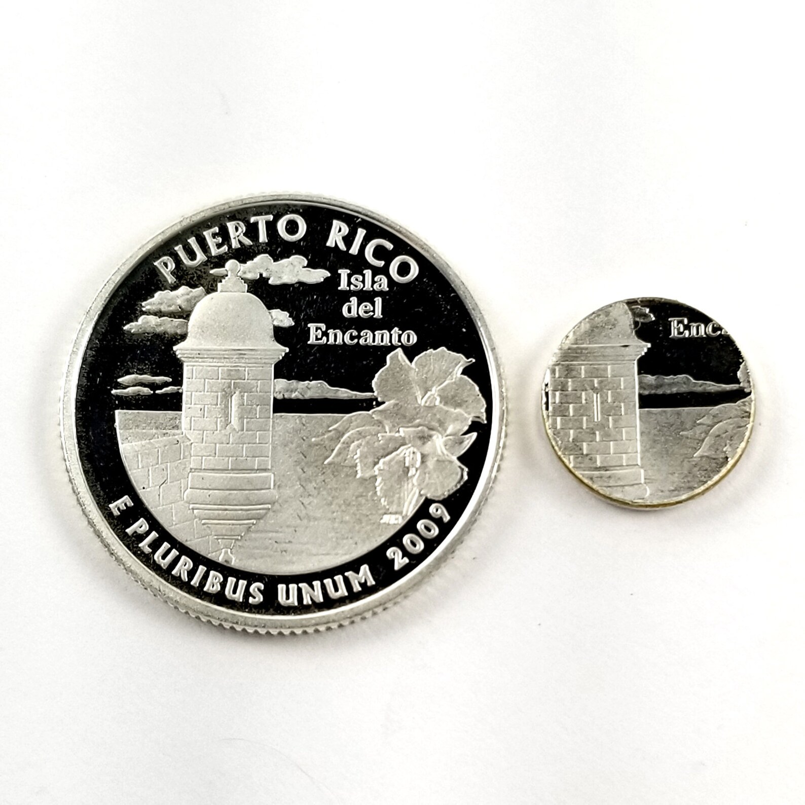 Silver Puerto Rico Coin Ring Silver Quarter Rings USA Coin - Etsy