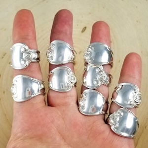 Make a Spoon Ring From Your Spoon - Custom Spoon Ring - Baby Spoon Ring ...