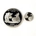90% Silver Wisconsin Coin Ring - State Quarter Rings - Silver Coin ...