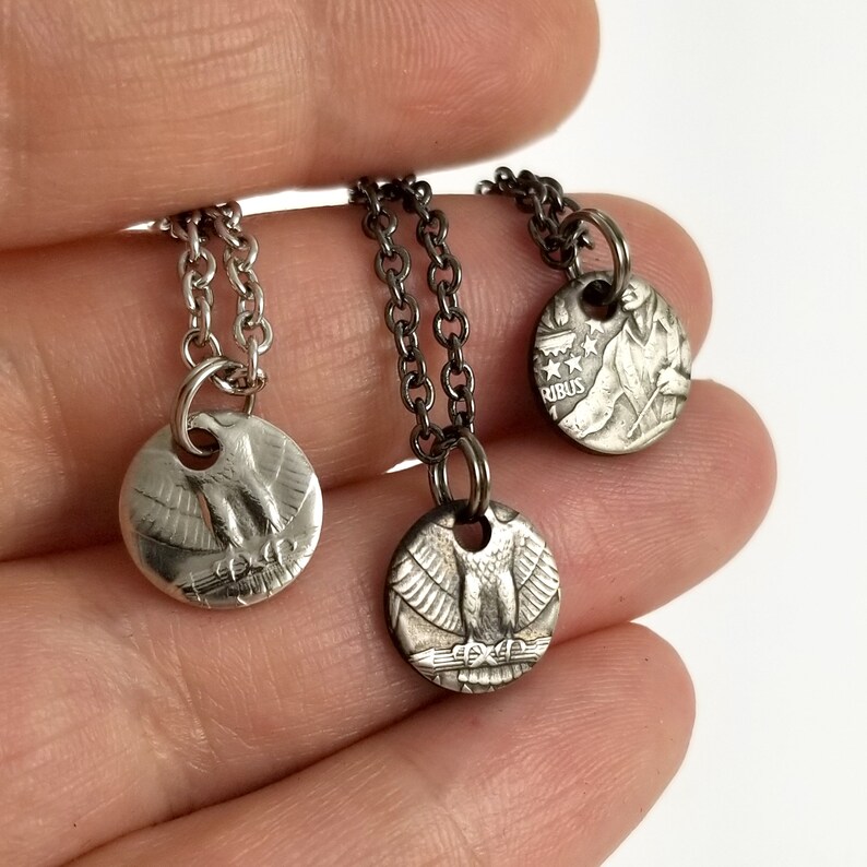 1965-1998 Quarter Ring & Layering Necklace - Coin Pendant - Unique ...