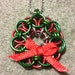Chain Maille Wreath Pendant - Etsy