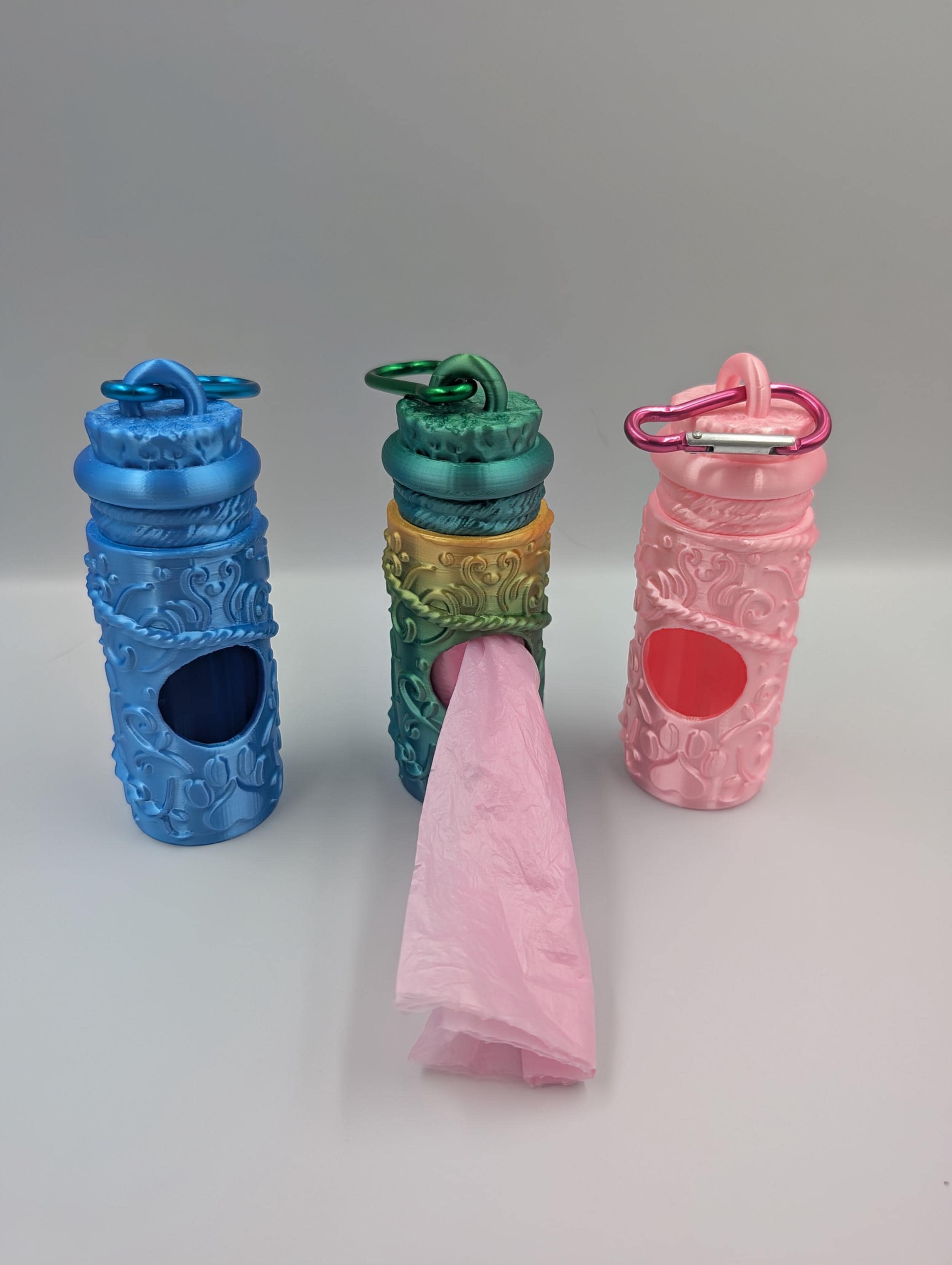 3D Printed Dog Waste Bag Holder-portable Poop Bag Dispenser - Etsy