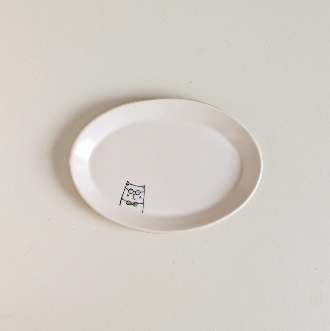 Ceramic Cat Dish 7 - Etsy