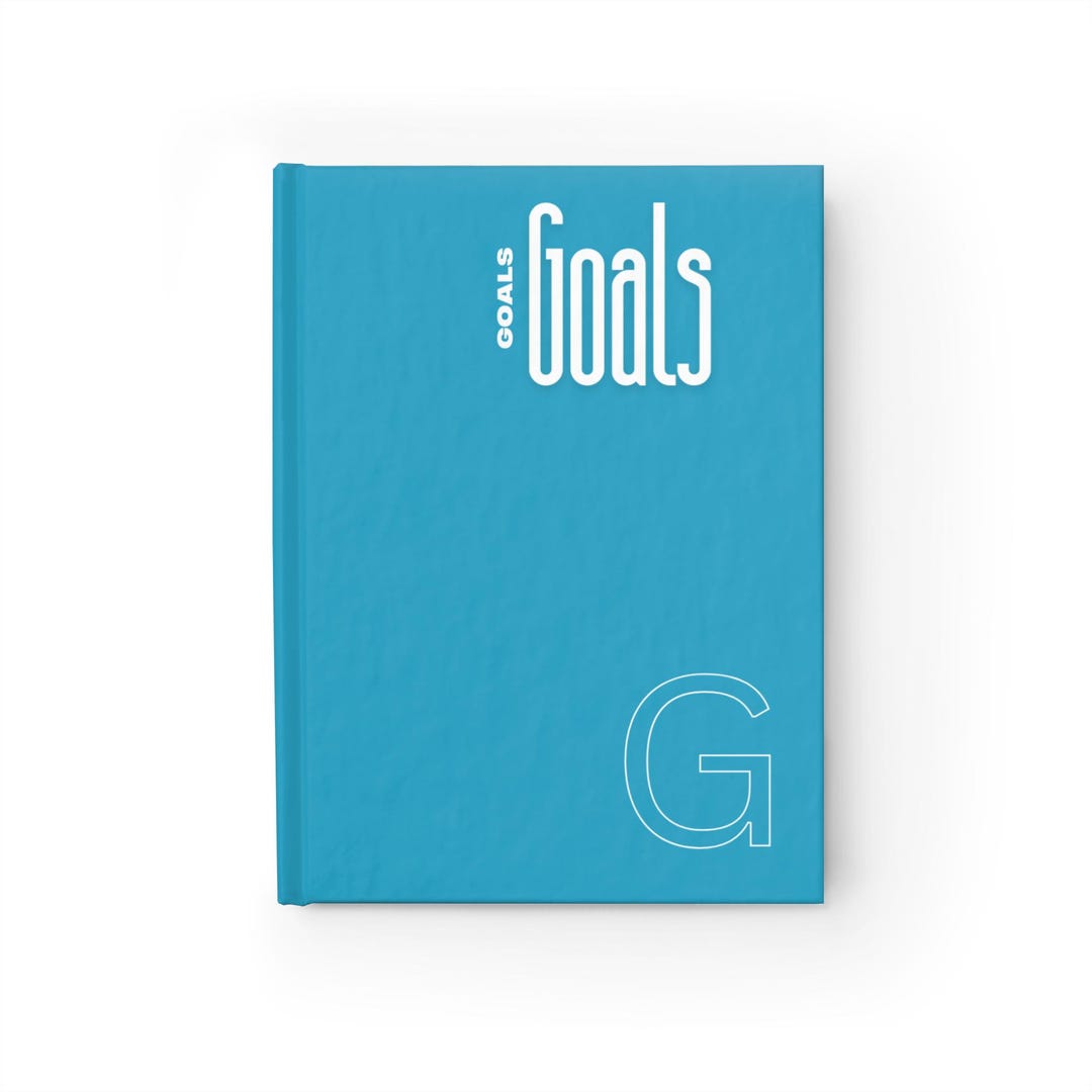 Goal Work Journal turquoise, Forming Series of the Unique Journals to ...