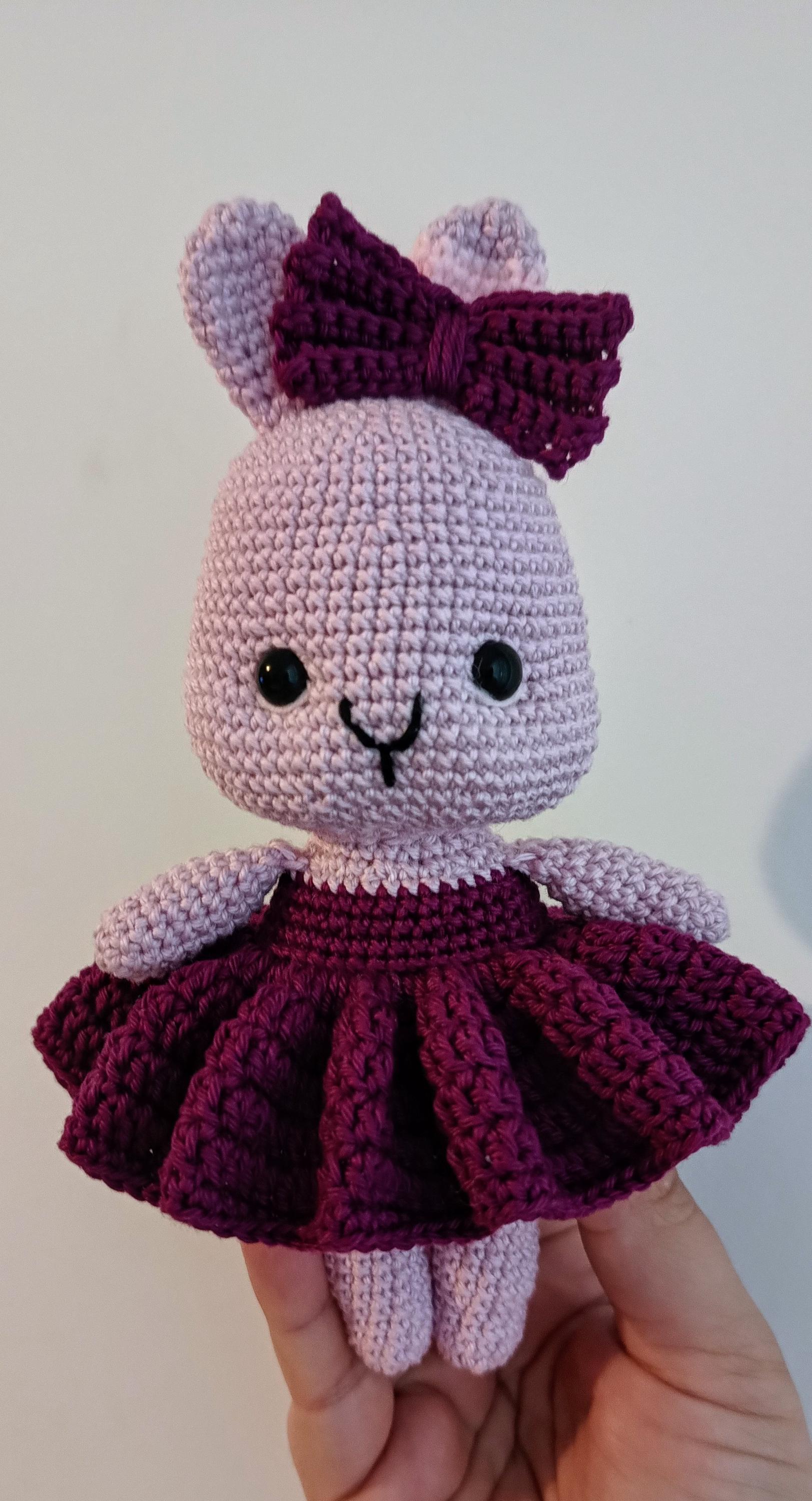 Crochet Bunny Pattern. English PDF. Verry Easy to Make. Love Amigurumi ...