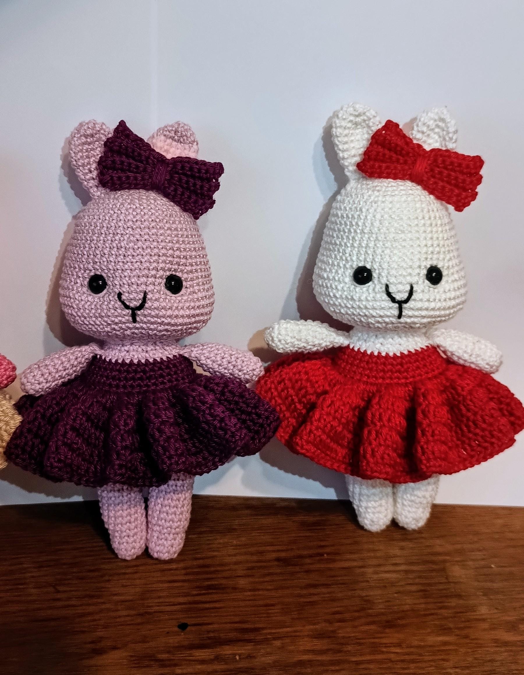 Crochet Bunny Pattern. English PDF. Verry Easy to Make. Love Amigurumi ...