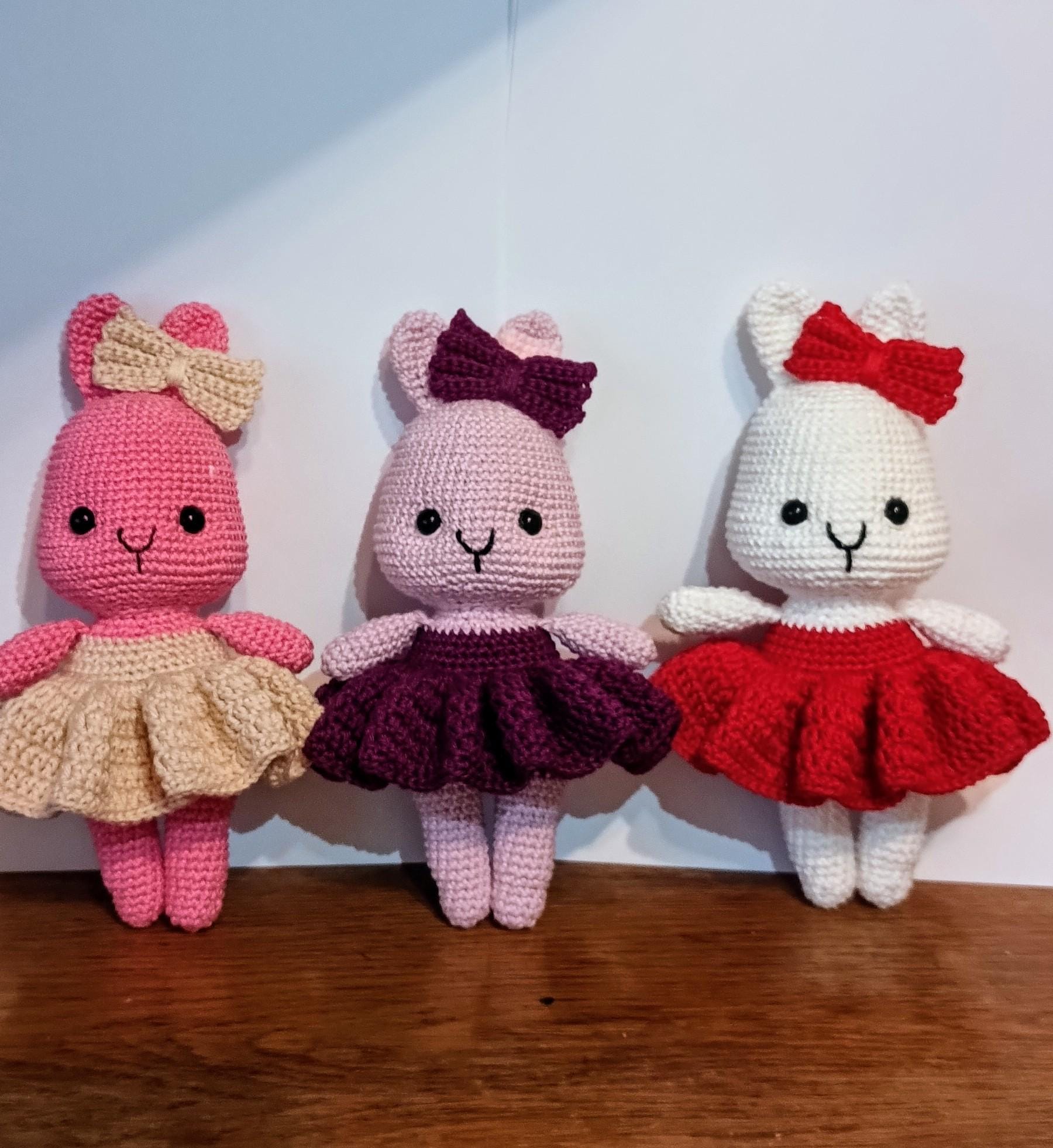 Crochet Bunny Pattern. English PDF. Verry Easy to Make. Love Amigurumi ...