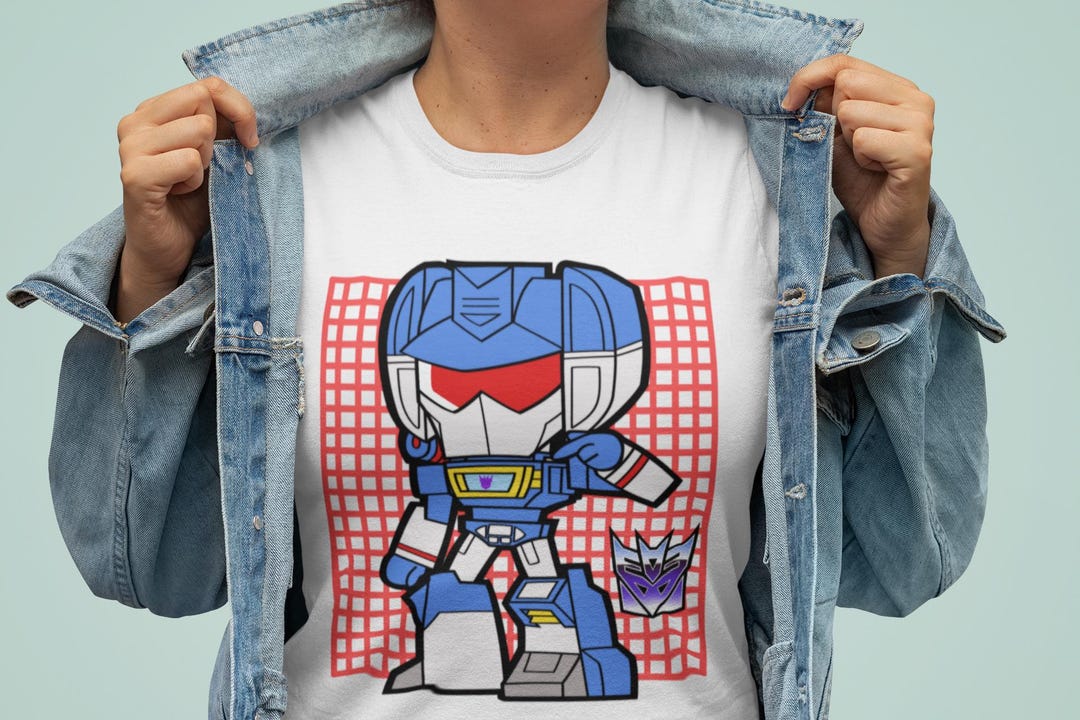 Chibi Soundwave Transformers T-shirt: Decepticon Robot Unisex Tee - Etsy