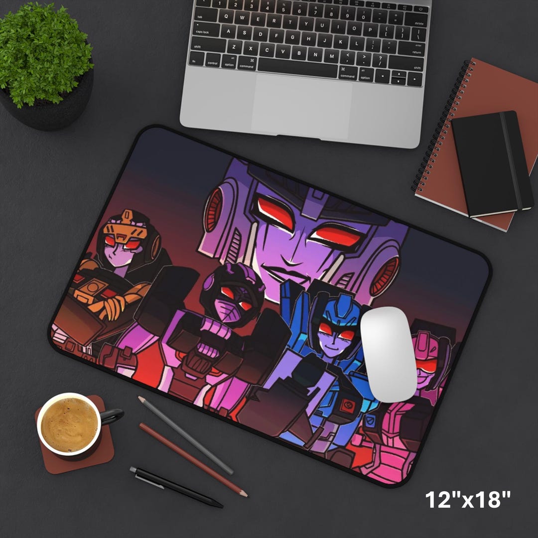Transformers Desk Mat, Gamer Mouse Pad, Office Decor, Transformers Gift ...