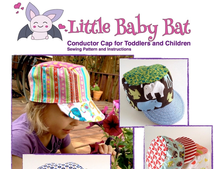 Hat Sewing Pattern for Conductor Cap or Cadet Cap in PDF Format, Easy ...