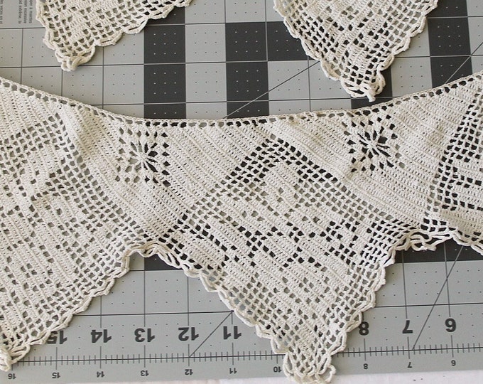7 Inch Wide Fillet Handmade Victorian Lace Edging Perfect for ...
