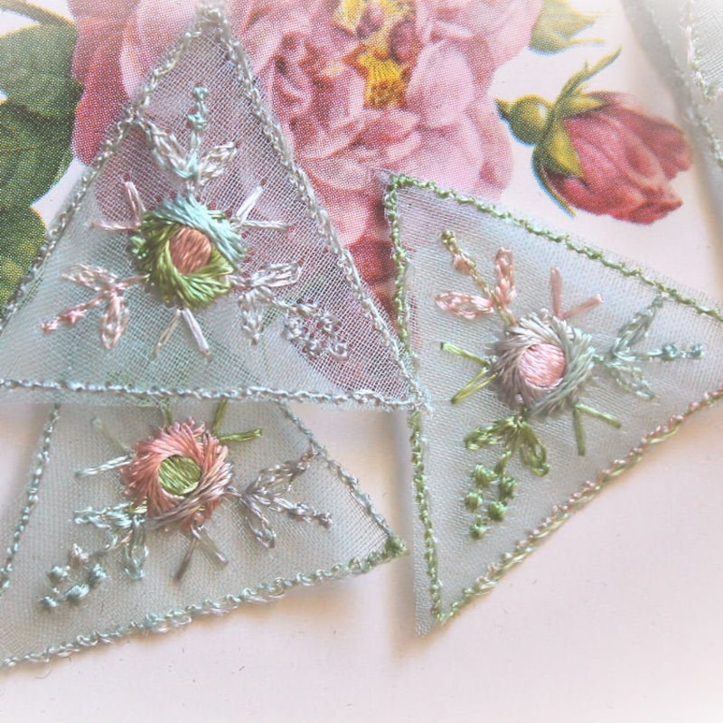 Embroidered Applique - Etsy