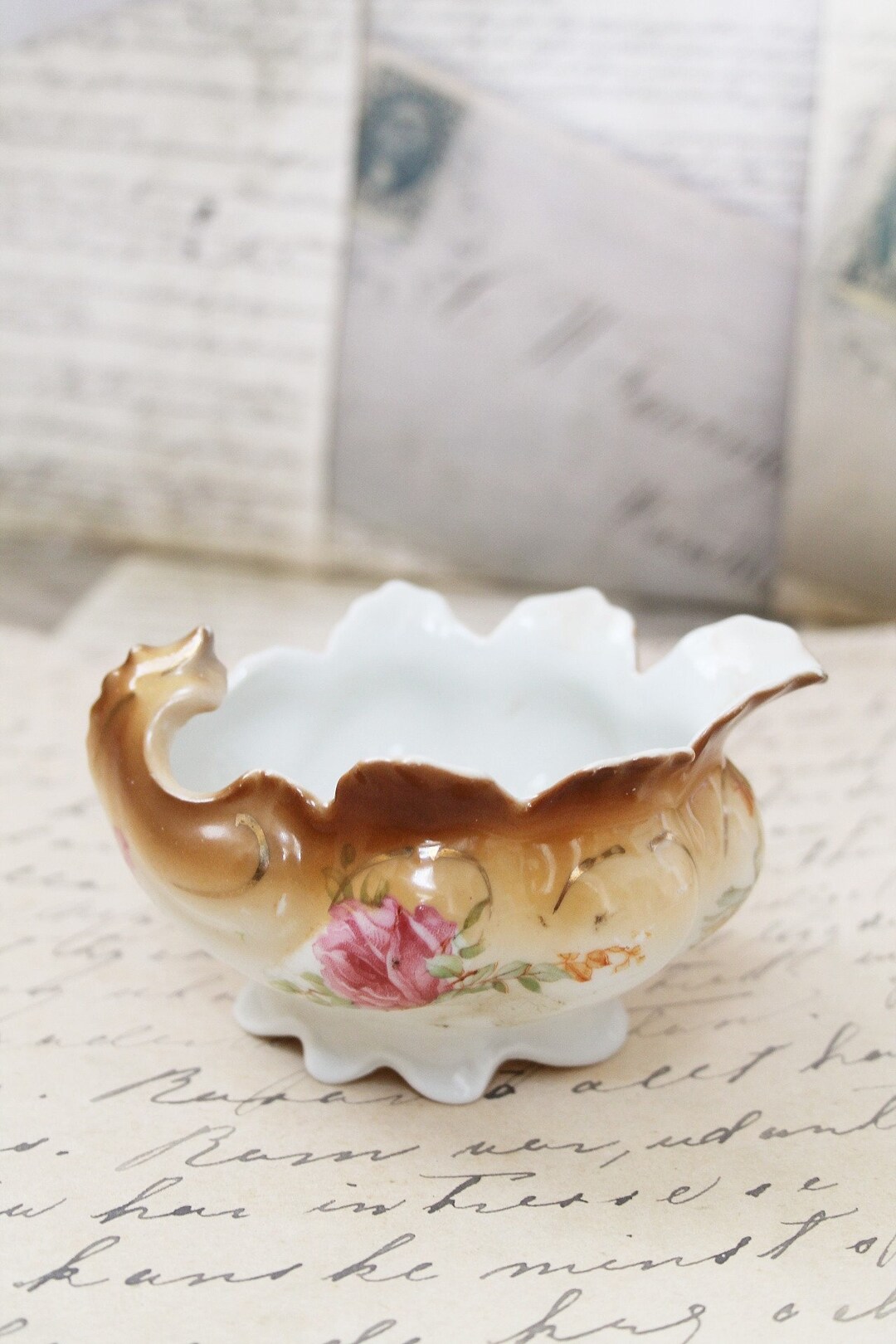 Dainty Porcelain Creamer Made in Austria Marked MZ - Etsy