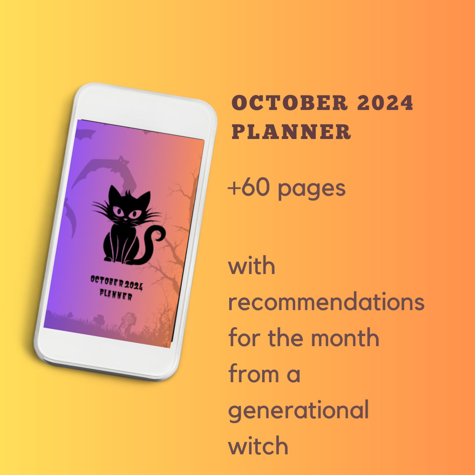 2024 October Planner With Magical Recommendations, Games, Daily ...