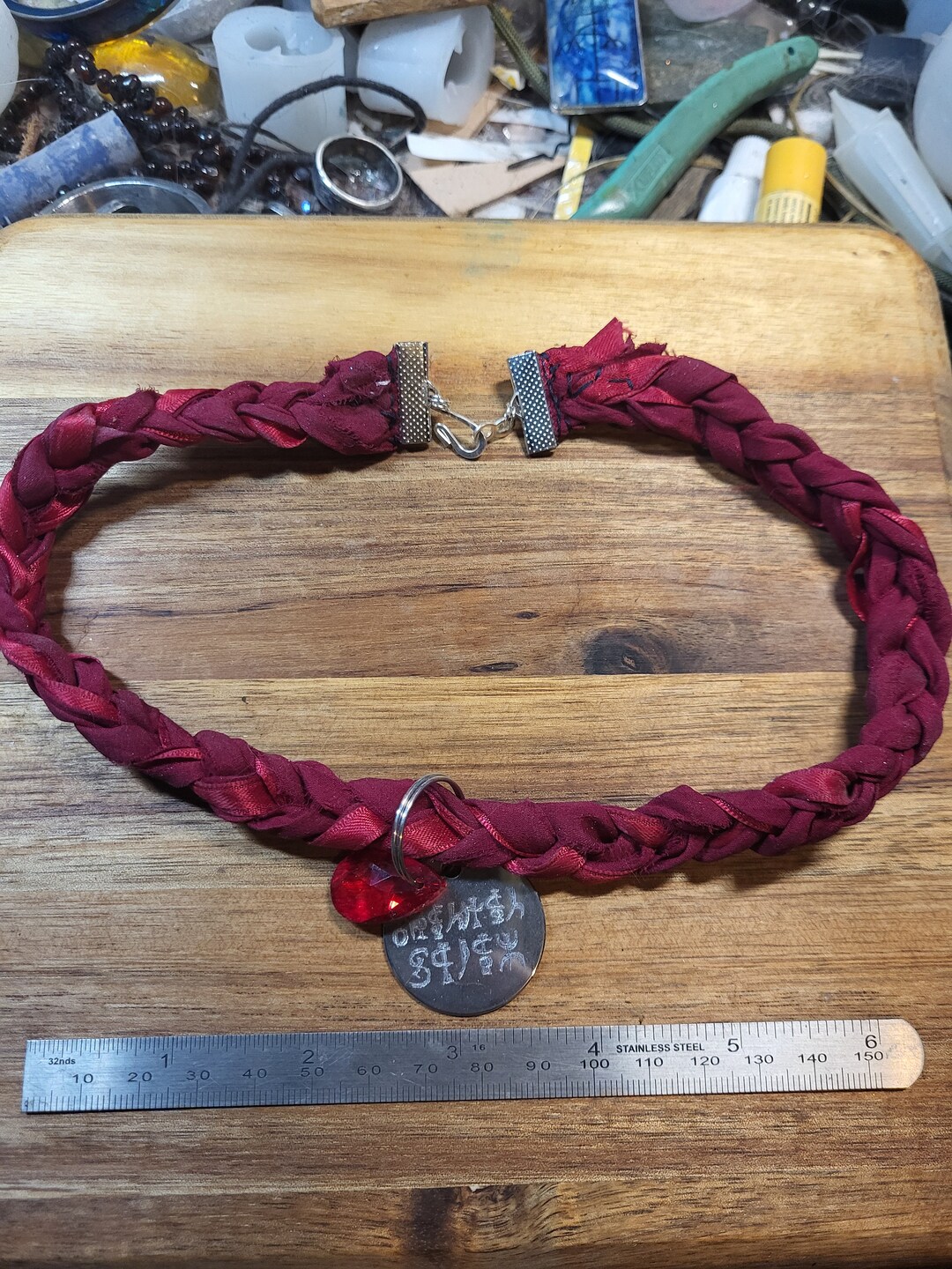 Silk and Steel Vampire Donor Collar - Etsy