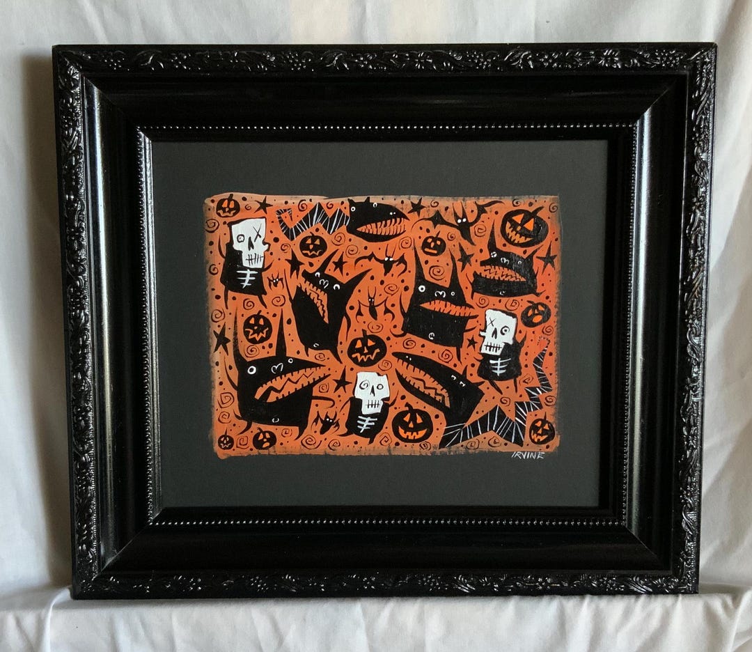 Original Painting by David Irvine of the Gnarled Branch "halloween ...