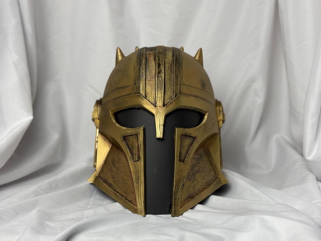 Mandalorian Armorer Helmet - Etsy