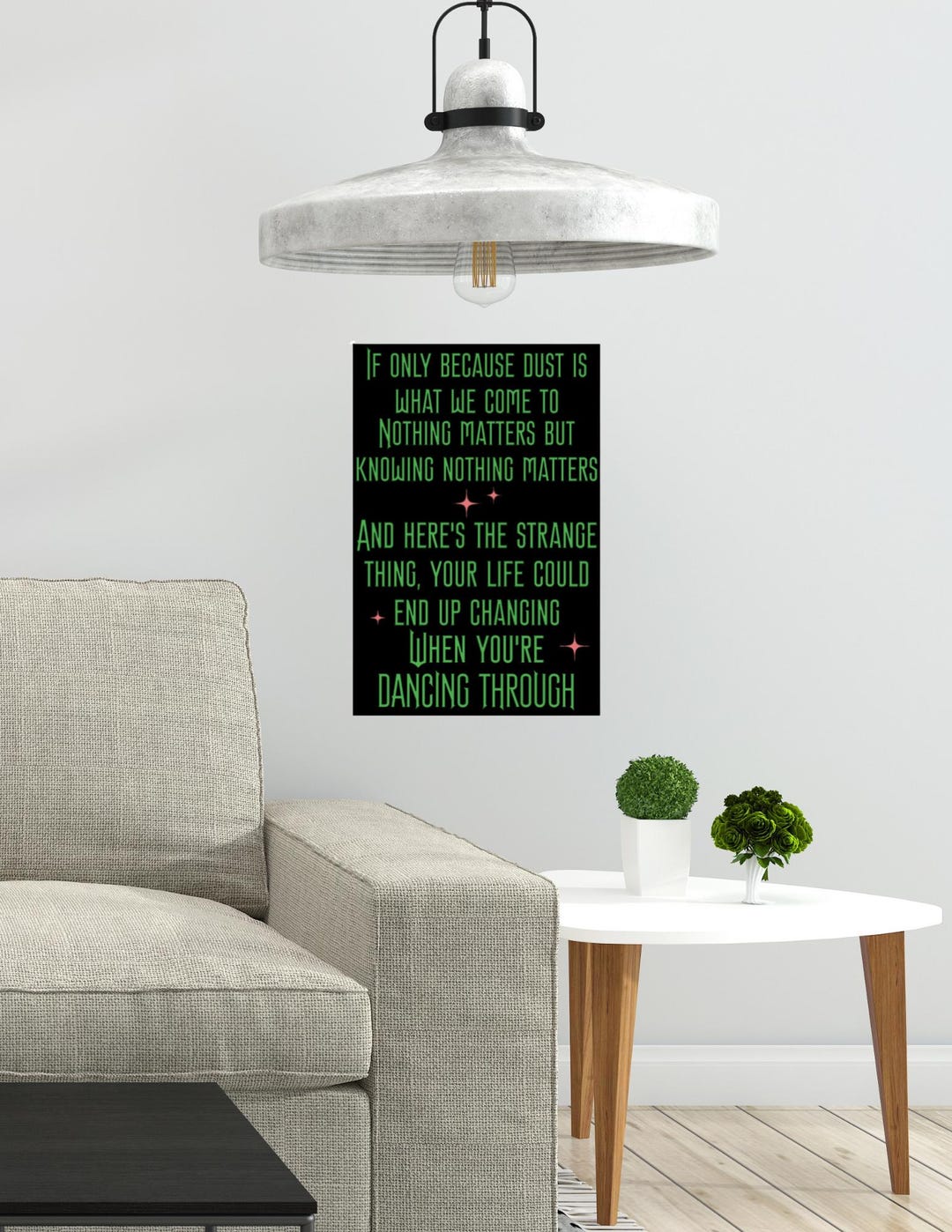 Wicked Dancing Through Life Sign - Etsy