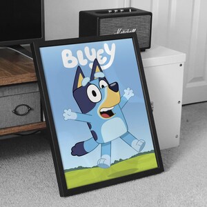 Bluey Poster Set of 3, Bluey Poster, Bluey Art Print, Bluey Wall Art ...