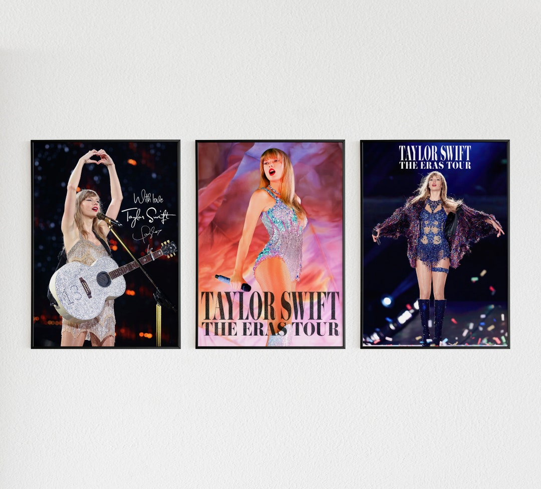Taylor Swift the Eras Tour Poster Set of 3, Taylor Swift Poster, the ...