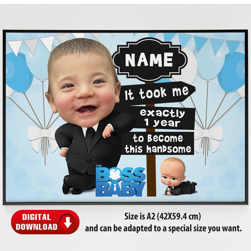 Boss Baby Poster - Etsy