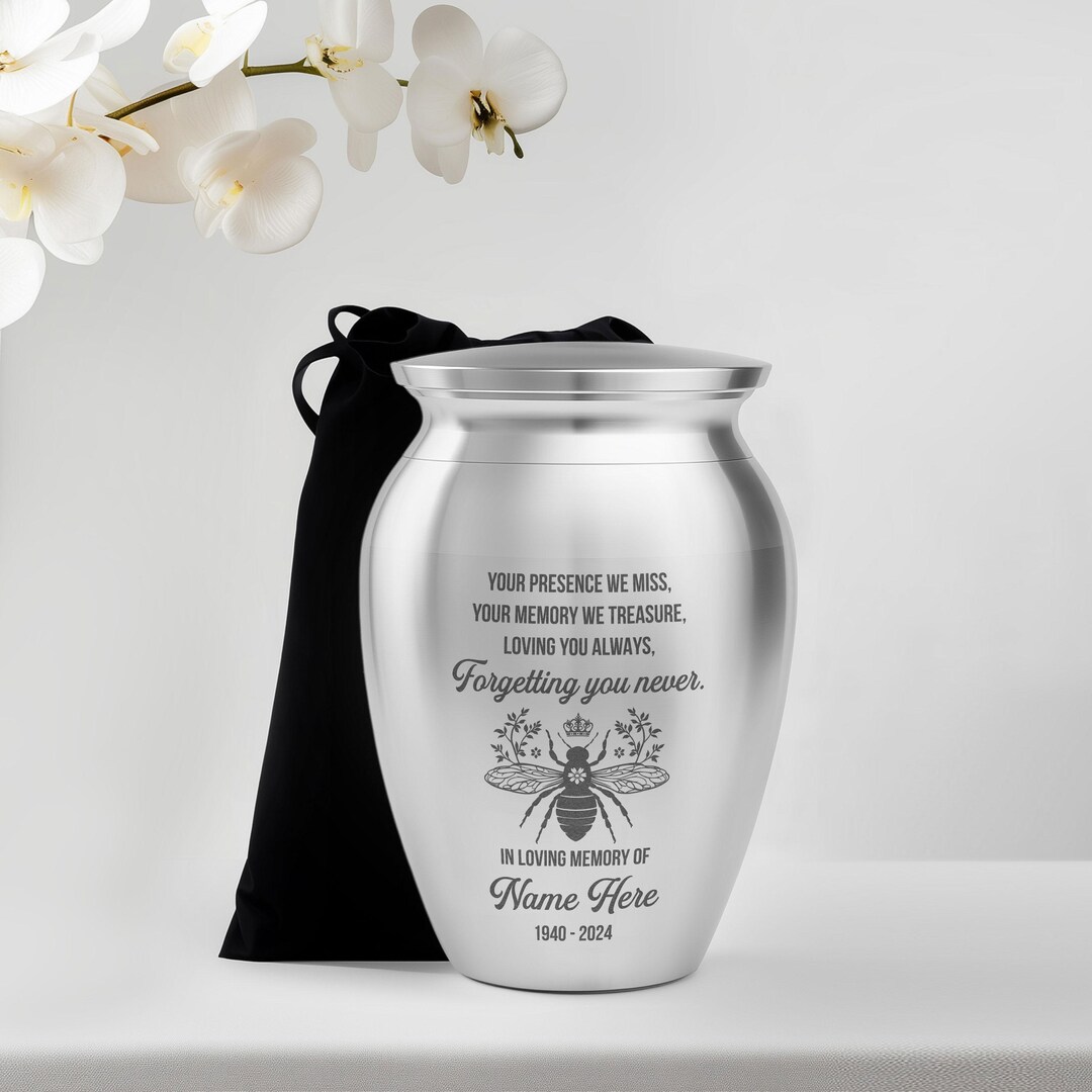 Remembrance Gifts for Loss of Loved One, Personalized Honey Bee ...