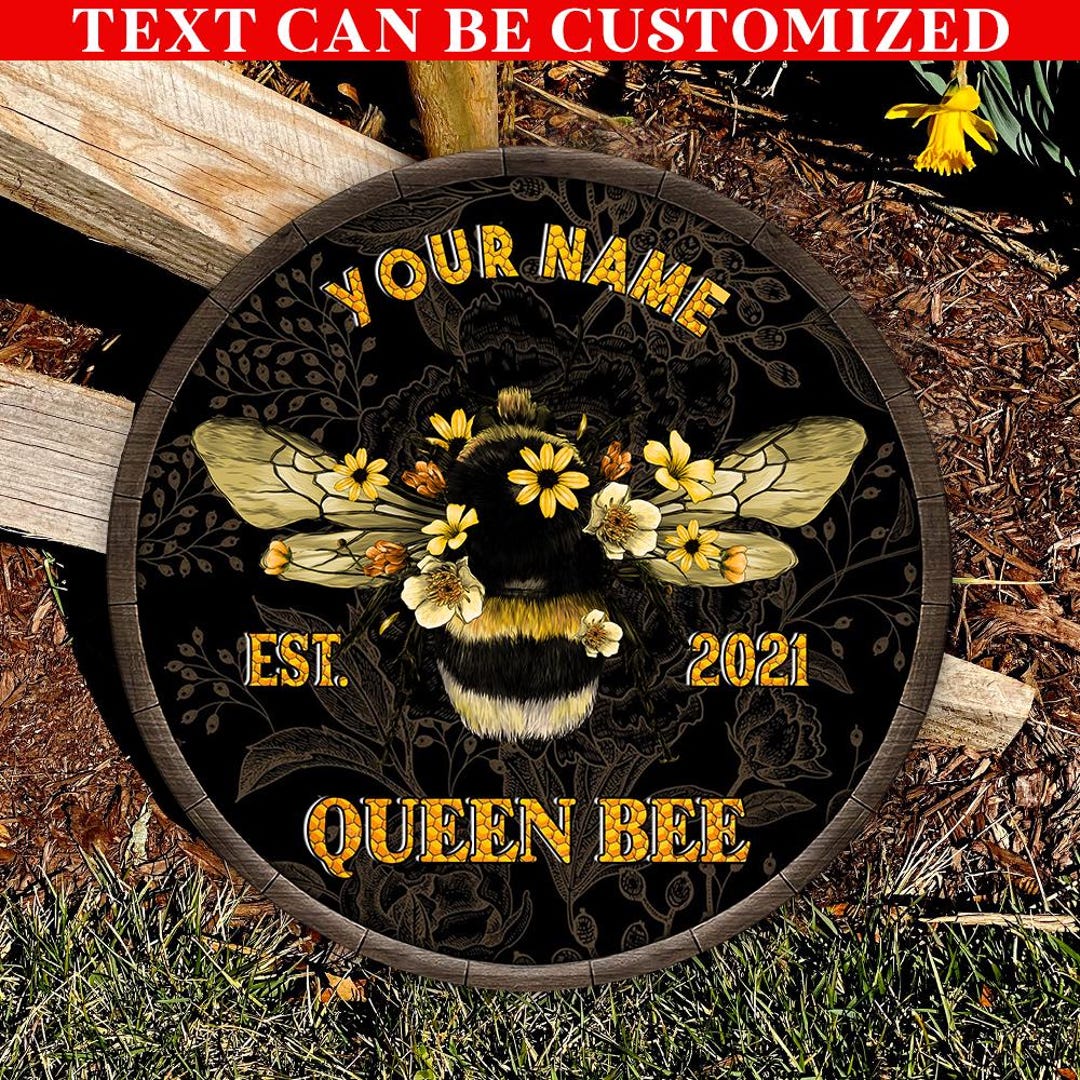 Personalized Honey Bee Wooden Plaque Wall Decor, Gifts for Beekeepers ...