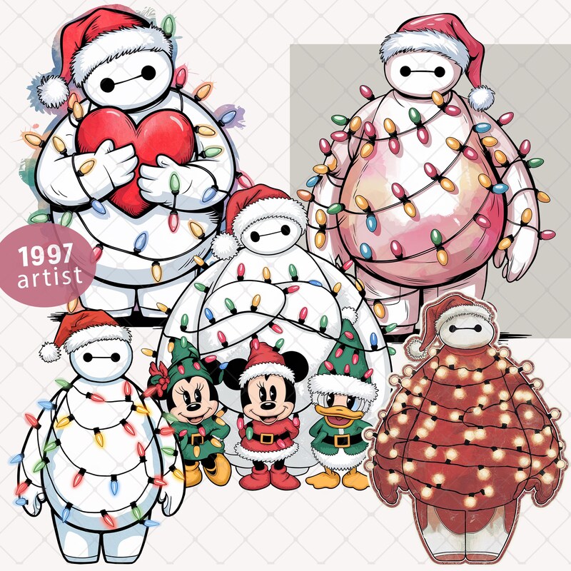 Baymax Christmas - Etsy