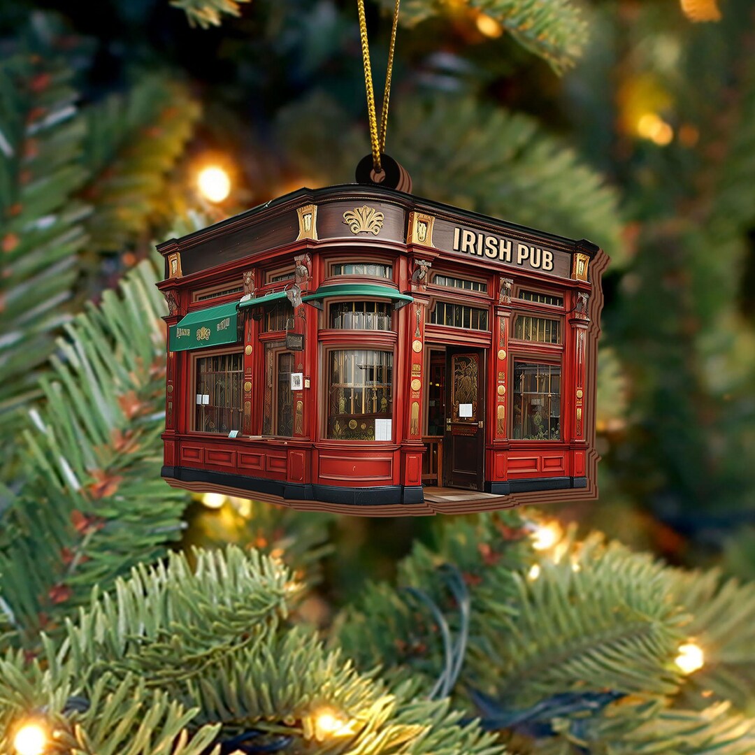 St. Patrick's Day Irish Pride Proud to Be Irish Wooden Ornament, Irish ...
