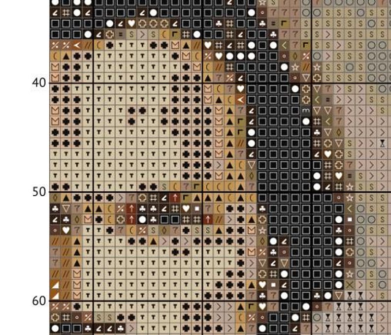 Supernatural Poster Cross Stitch Pattern - Etsy