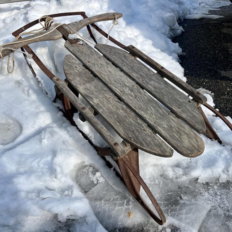Antique Sled - Etsy