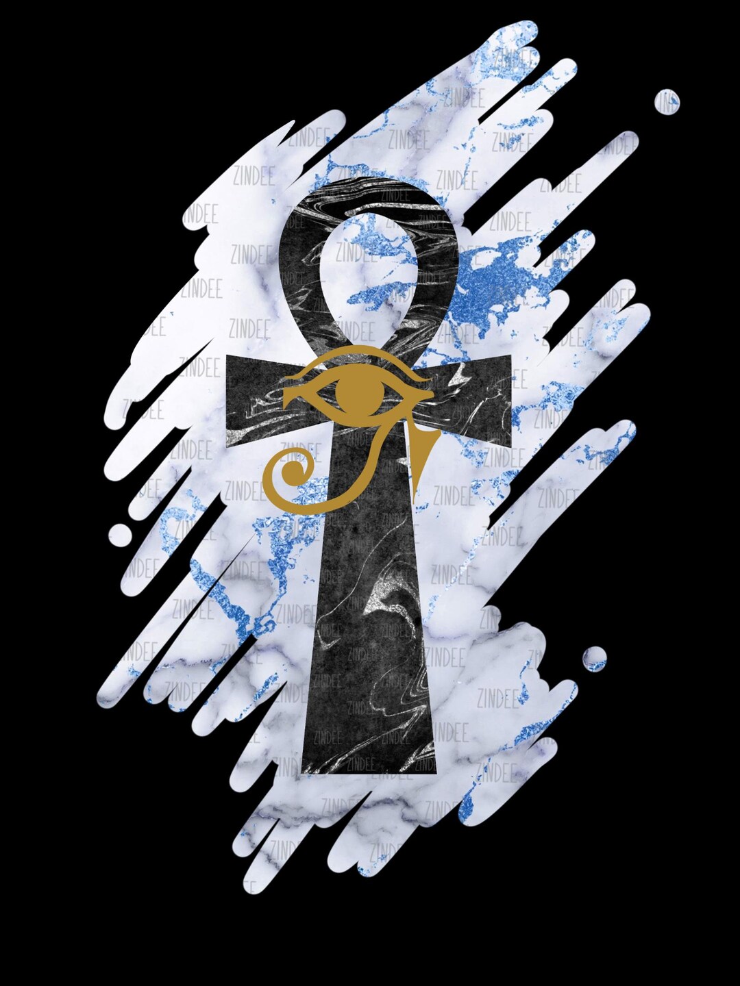 Ankh Decal Design - Unique Egyptian Symbol Sticker for Cars, Laptops ...