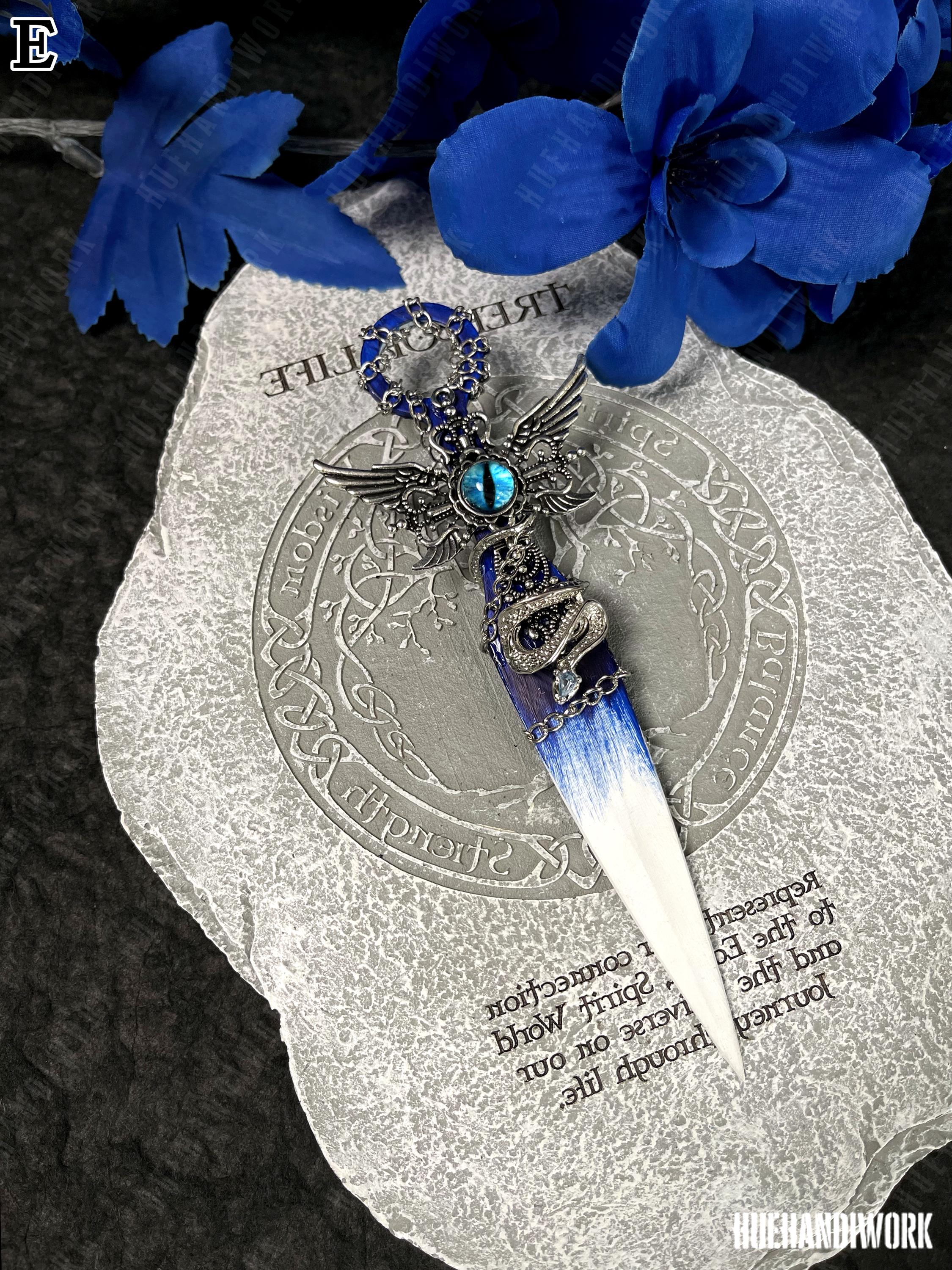 Handmade Gothic Green Dagger: Cthulhu Cosplay Prop - Etsy