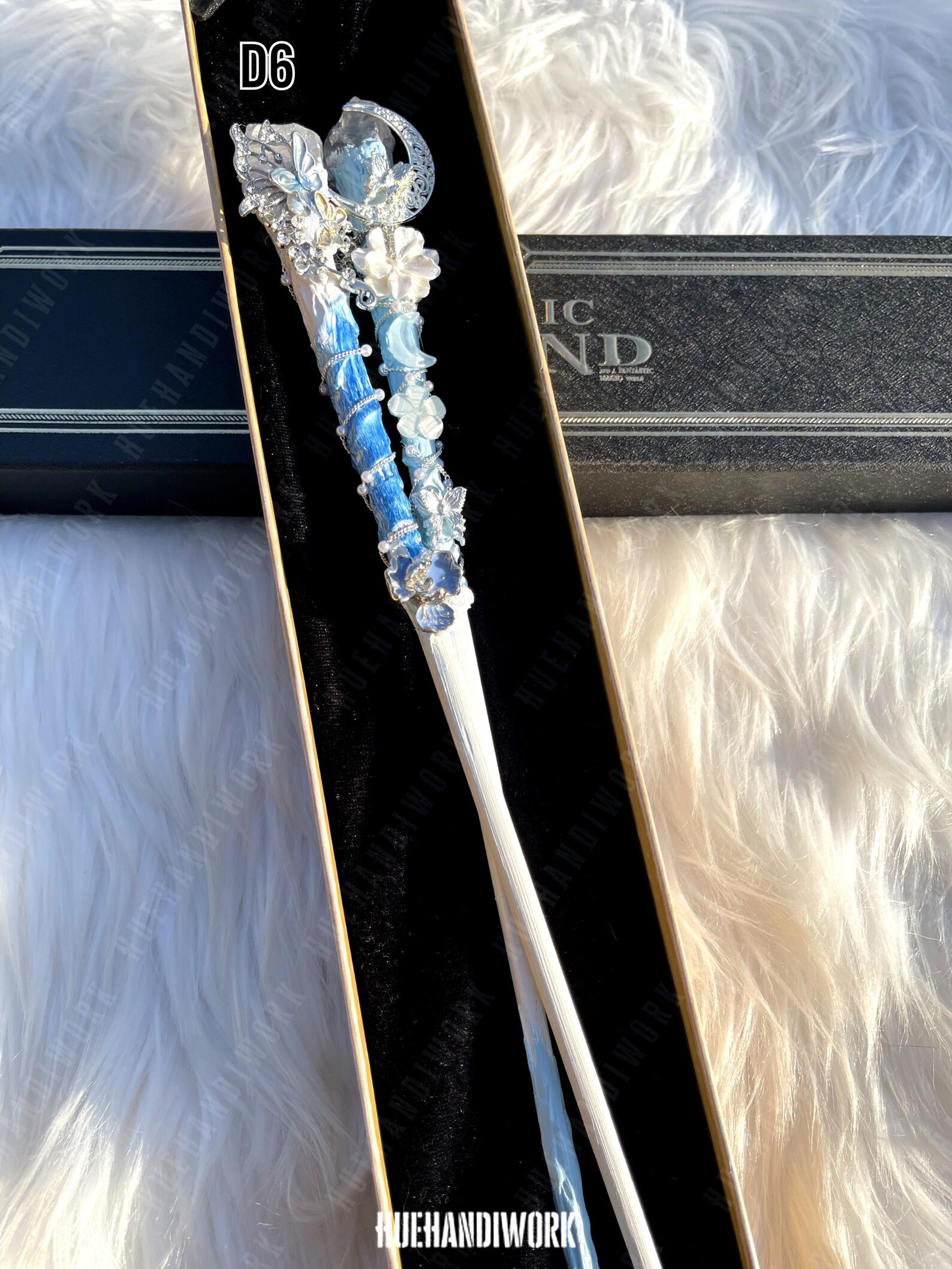 Fairy Butterfly Magic Wand: Floral Elf Cosplay Prop - Etsy