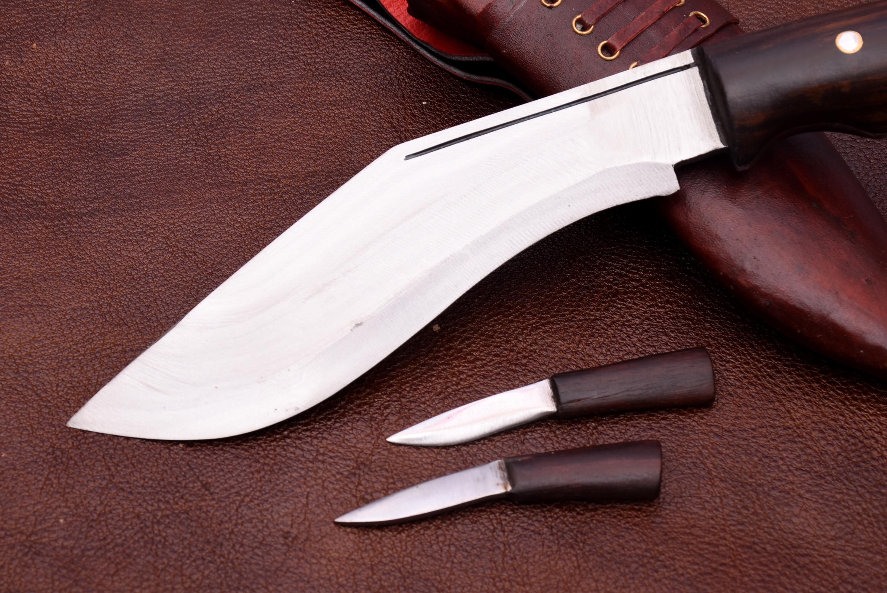 5 Inches Afgan Khukuri - Gurkha Knife Kukri - Full Tang Gurkhas Serving ...