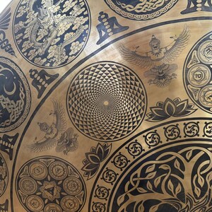 Tree of Life Extra Large Gong for Sound Healing Meditation Yoga ...