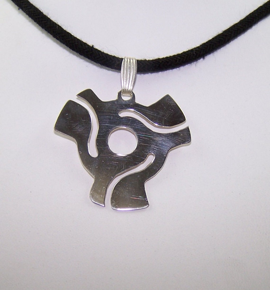 45 Adapter Sterling Silver Pendant - Free Shipping USA - Etsy