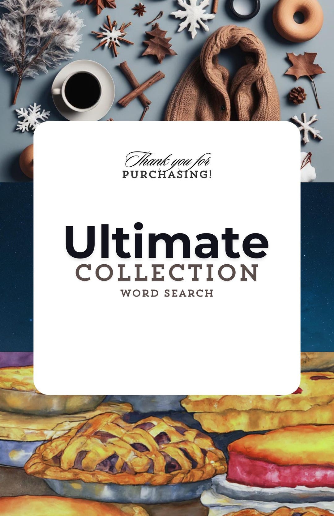 Word Search | Ultimate Collection (seasons, Space, Bakery) - Etsy