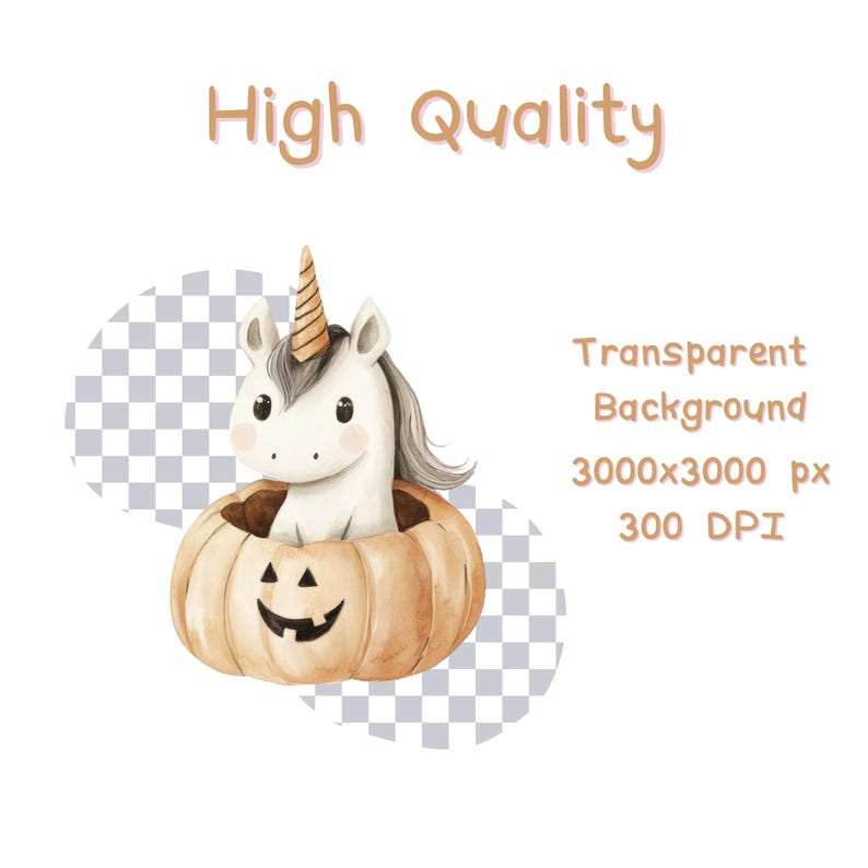 Halloween Animals in Pumpkin Clipart, Pumpkin Clipart, Cute Halloween ...