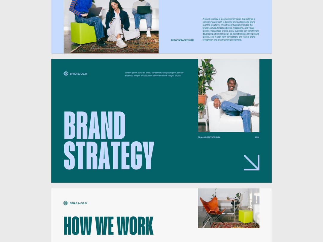 Brand Strategy Template | Fully Editable | Canva Templates | Graphic ...