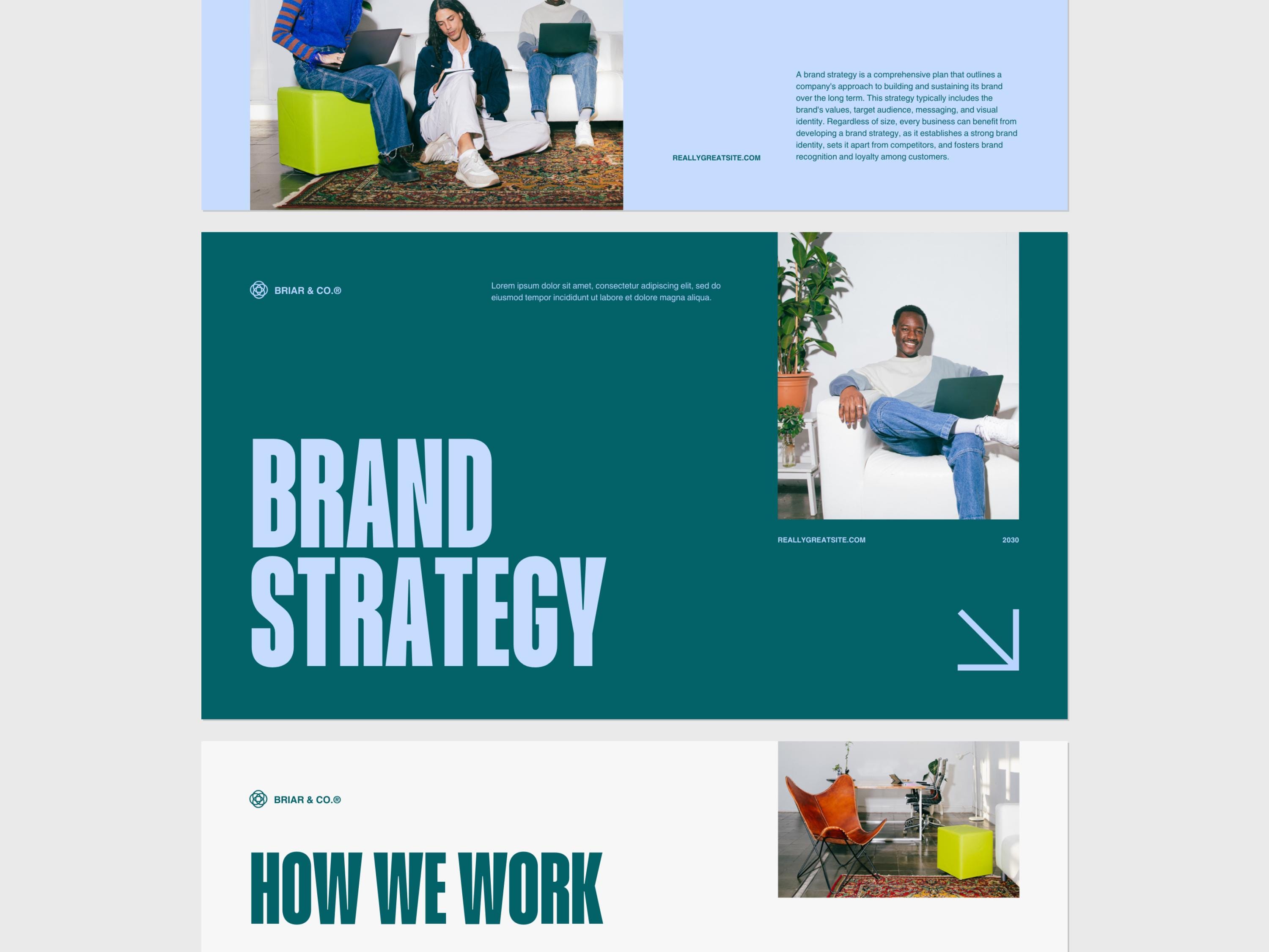 Brand Strategy Template | Fully Editable | Canva Templates | Graphic ...