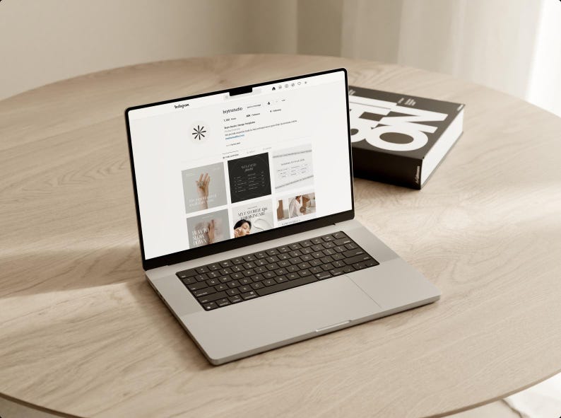 Aesthetic Instagram Templates - 120! Social Media Kit. Instagram Posts ...