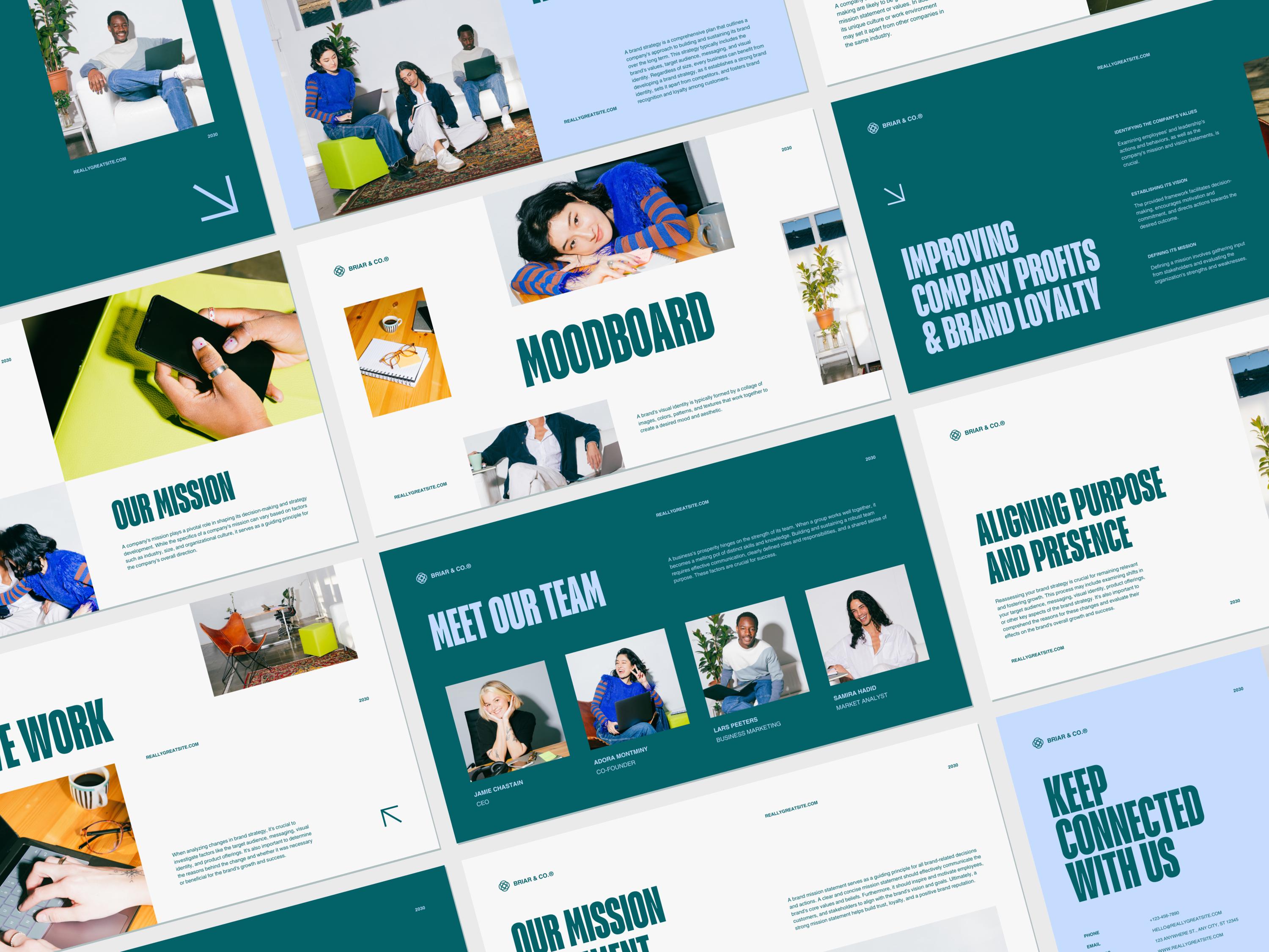 Brand Strategy Template | Fully Editable | Canva Templates | Graphic ...