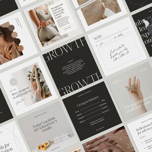 Aesthetic Instagram Templates - 120! Social Media Kit. Instagram Posts ...