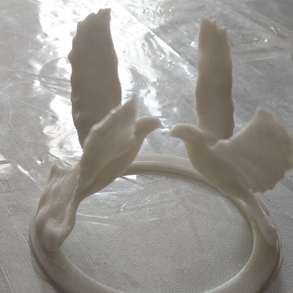 Dove Wedding Cake Topper - Etsy