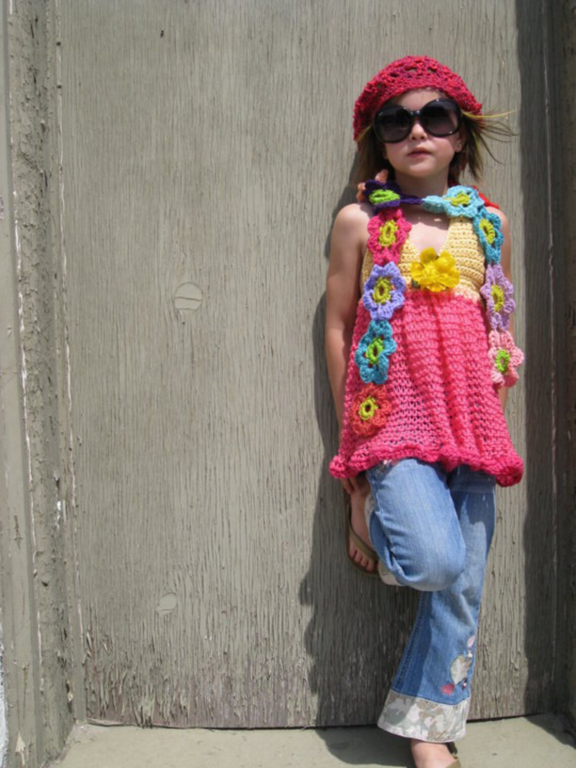 Crochet Scarf... for That Little Teeny Tiny Bohemian.. Perfect ...