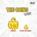 20 the Coins Animated Emotes Pack, Transparent GIF Ready to Use ...